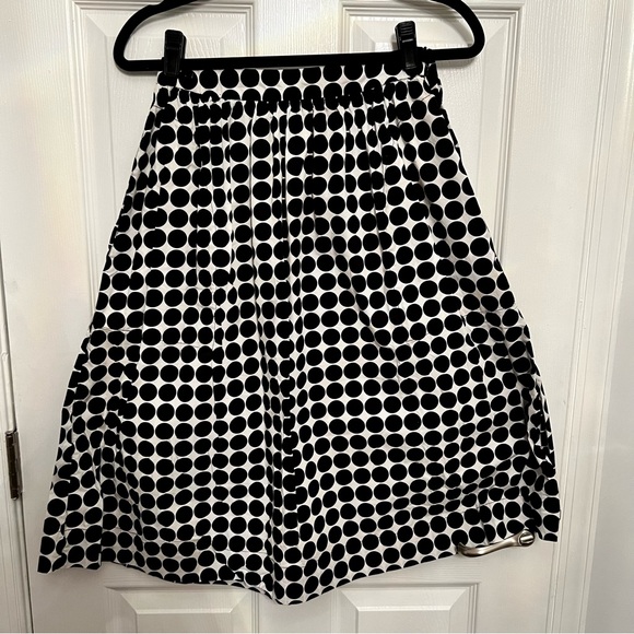 Skirts | Polka Dot Skater Skirt With Pockets | Poshmark